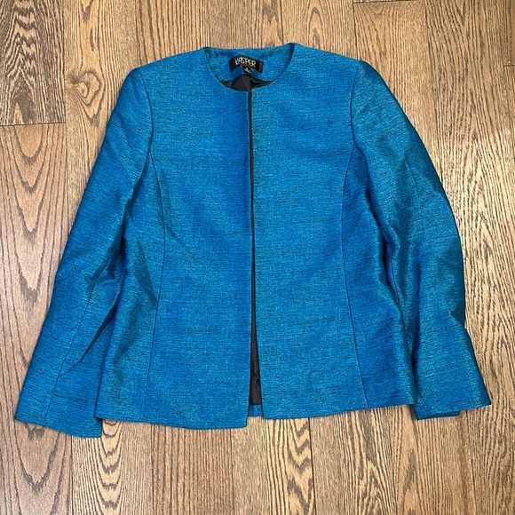 Kasper | Jackets & Coats | Euc Kasper Blue Blazer | Poshmark